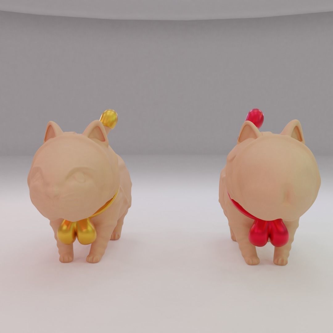 Cat Dog Pet 3D model 3D printable | CGTrader