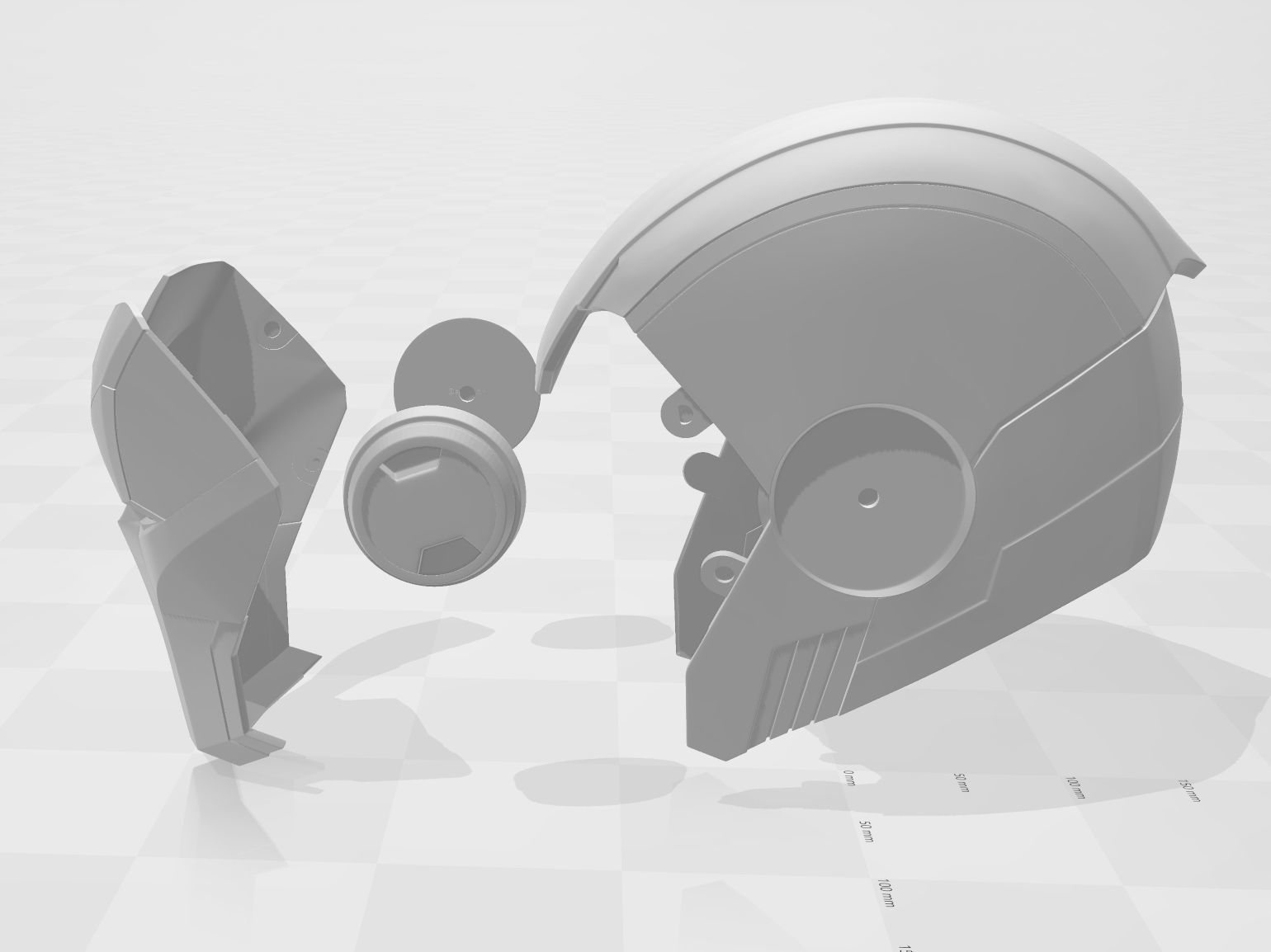 ARMORIZED DEADPOOL IronPool Helmet 3D model 3D printable | CGTrader