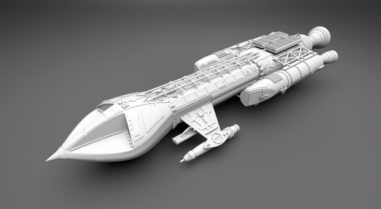1999 Space Hawk Scale model 3D model 3D printable | CGTrader