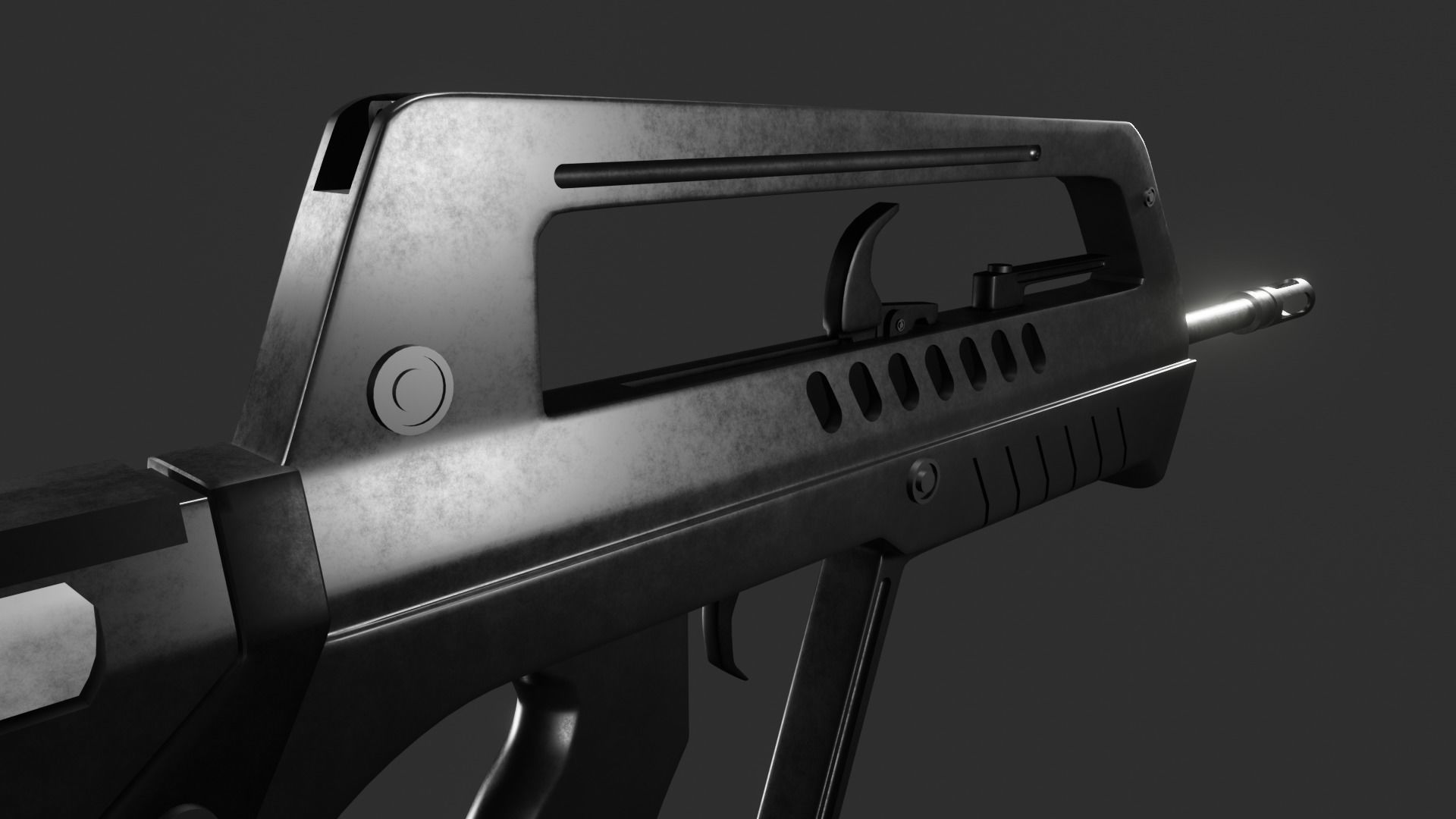 Famas Redesign 3D model | CGTrader