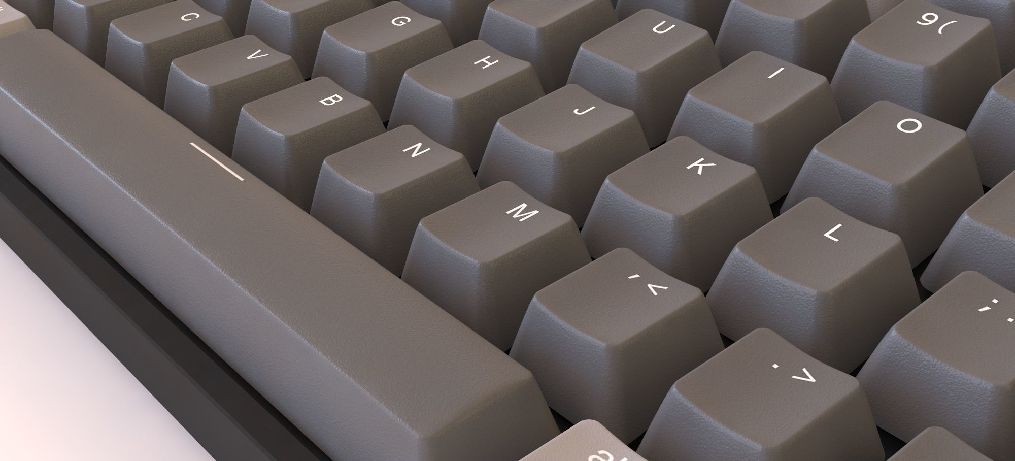 Keycrone K4 V2 Mechanical Keyboard 3D model | CGTrader