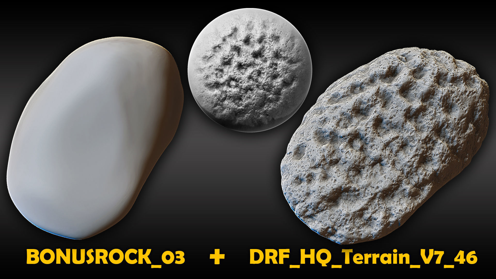 Ultra HQ Terrain Seamless Sculpt Zbrush brushes and Alphas Vol7 3D ...
