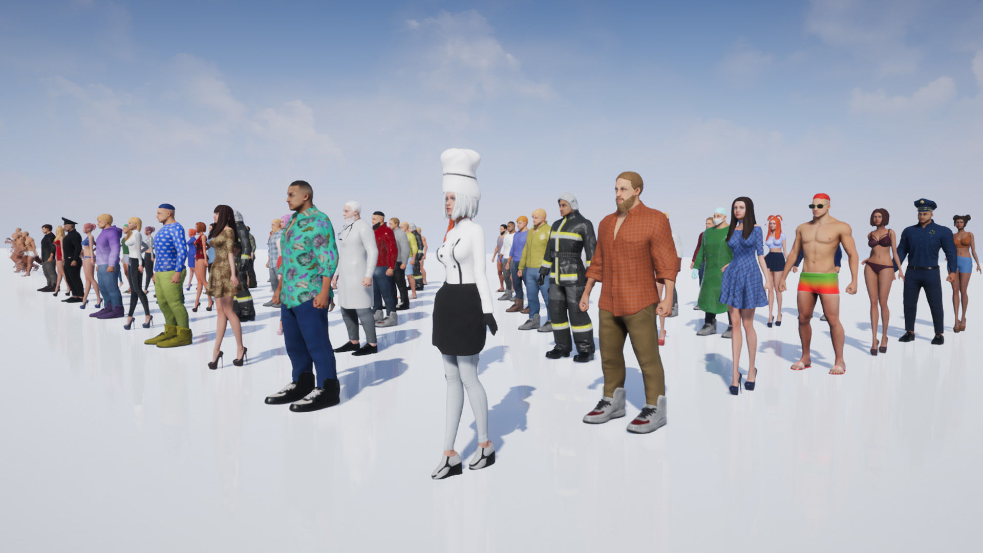 3D model Citizen NPC VR / AR / low-poly | CGTrader