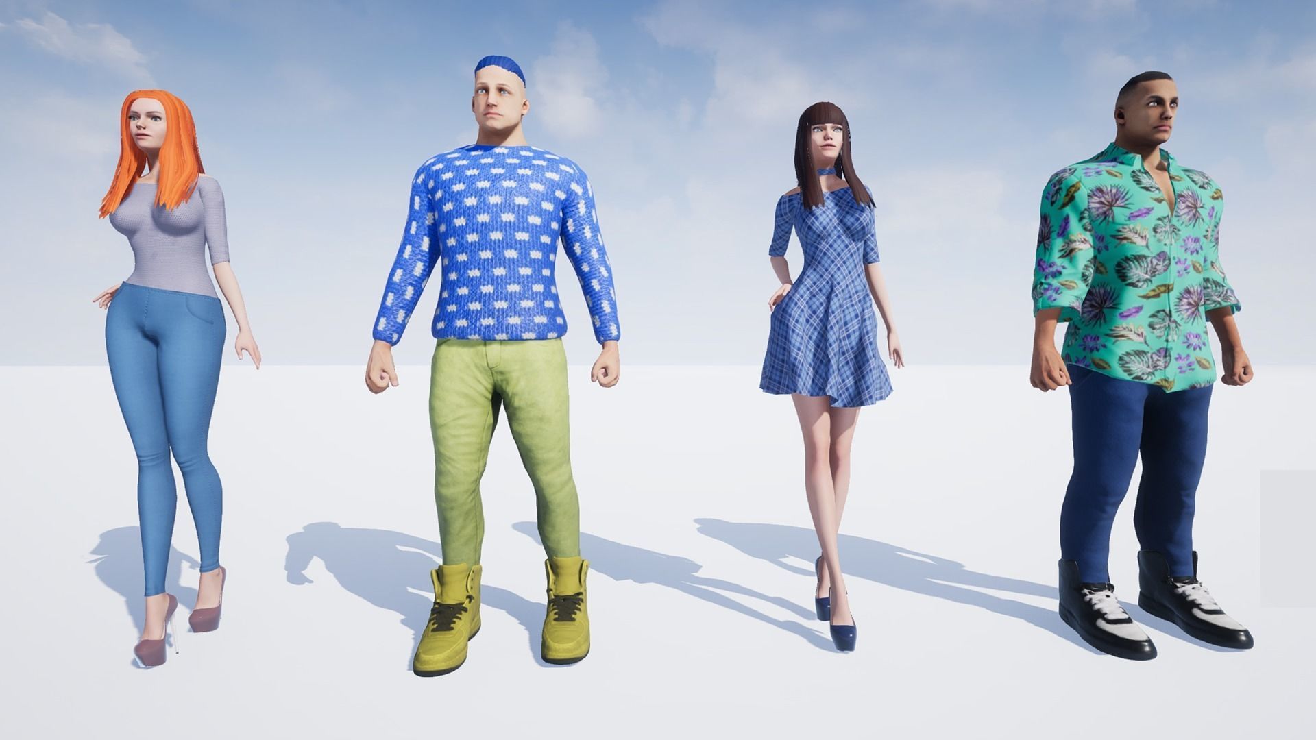 3D model Citizen NPC VR / AR / low-poly | CGTrader