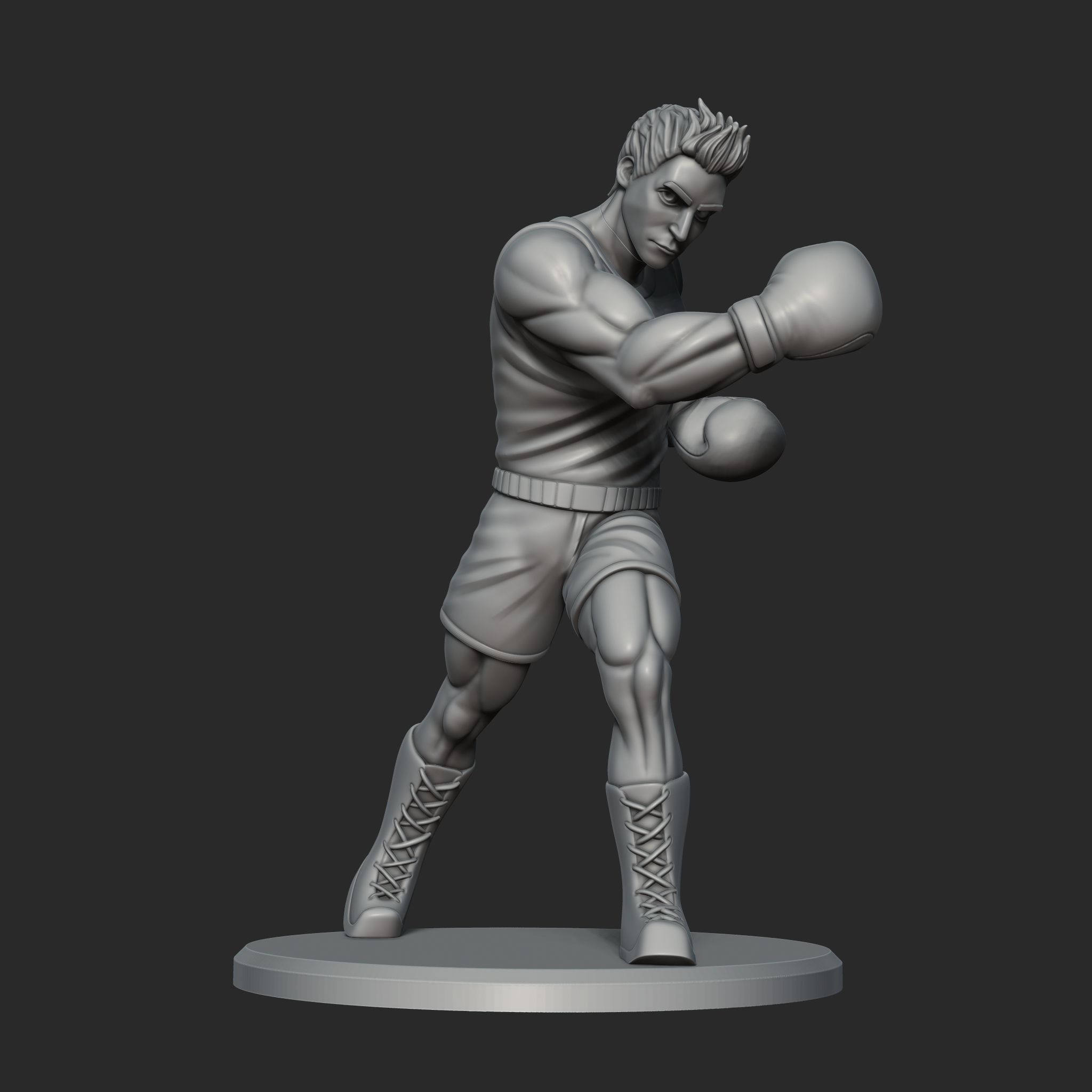Little Mac 3D model 3D printable | CGTrader