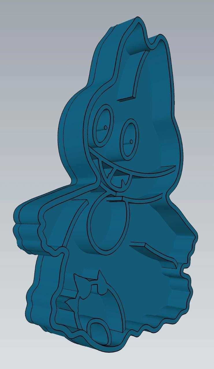 Amazing Pokemon Munchlax Cookie Cutter Stamp Cake Decorating 3D model ...