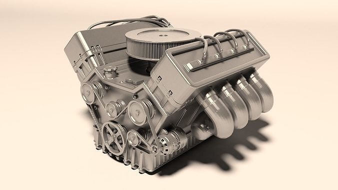 engine for 3DPrint 3D model 3D printable | CGTrader