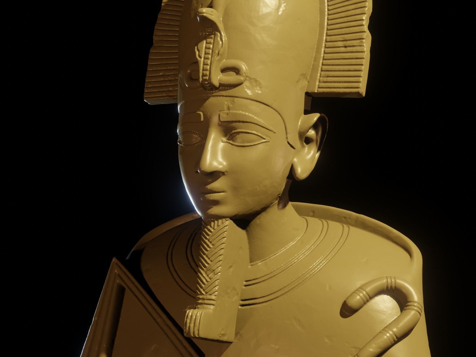 Osiris god 3D model 3D printable | CGTrader