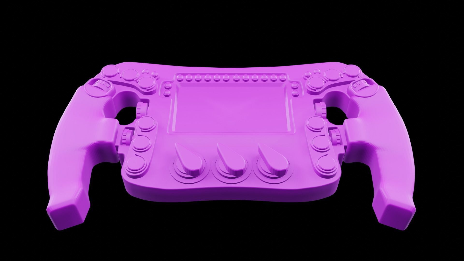 steering wheel Formula One Keychains Print 3d - blender 3d free 3D ...