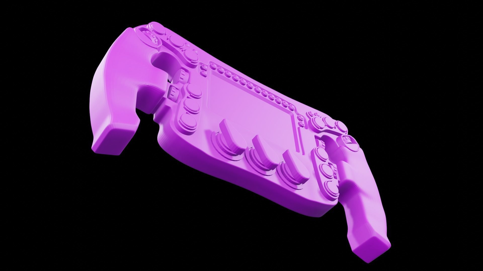 steering wheel Formula One Keychains Print 3d - blender 3d free 3D ...