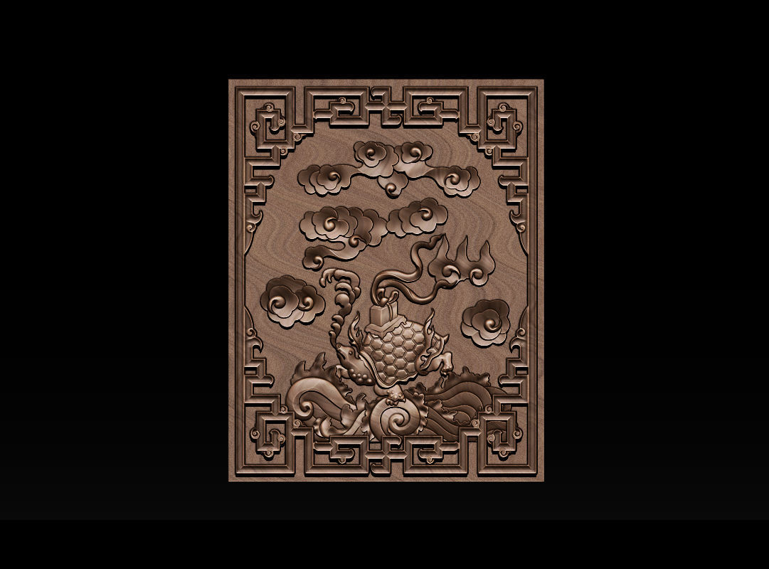 Magic Turtle - deco 3D model 3D printable | CGTrader