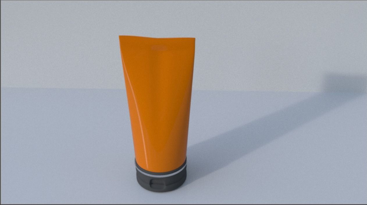 3D model Tube low poly 3D model of toothpaste VR / AR / low-poly | CGTrader