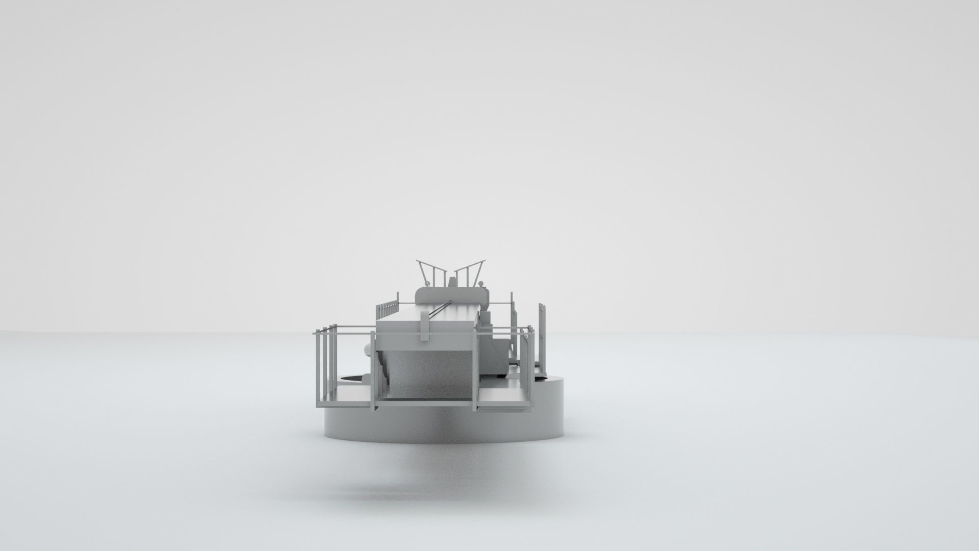 Plane Launch Pad - World War 2 Battleship 3D model rigged | CGTrader