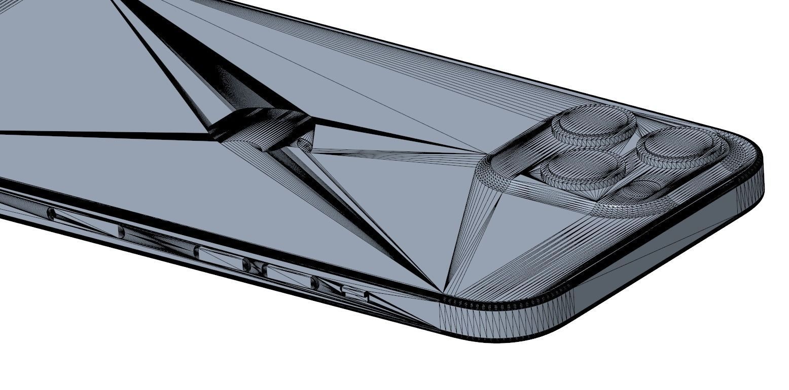 iPhone 12 Pro Max - original dimensions 3D model | CGTrader