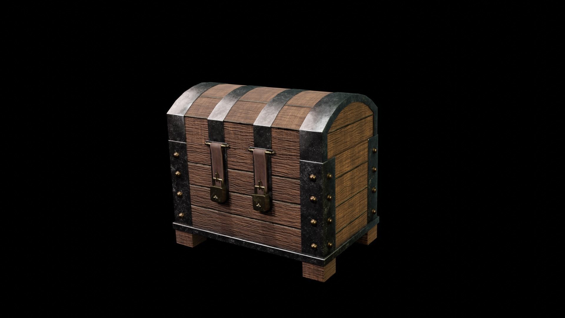 3D model Small Package of Chest VR / AR / low-poly | CGTrader