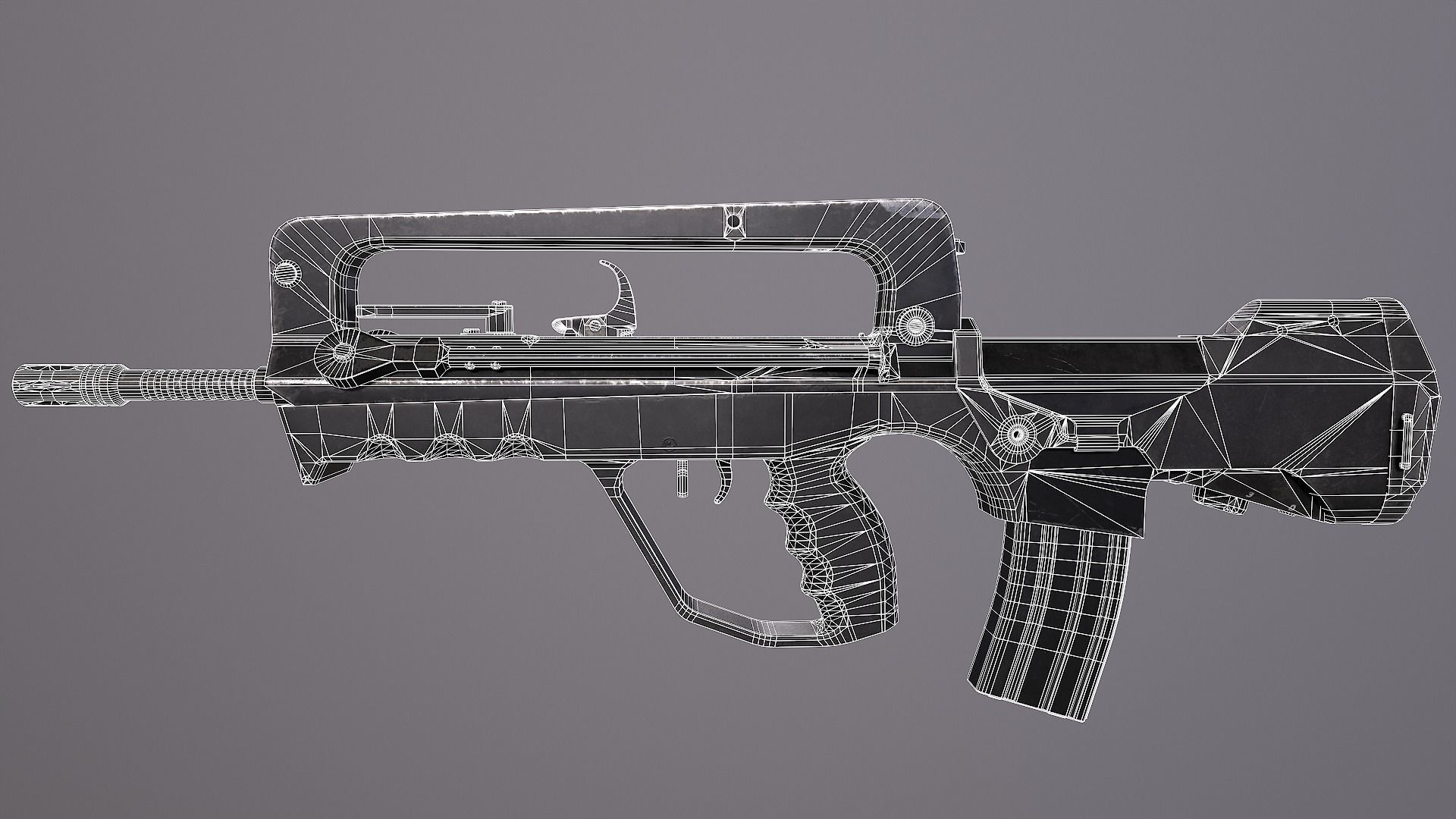 3D model FAMAS G2 Rifle VR / AR / low-poly | CGTrader