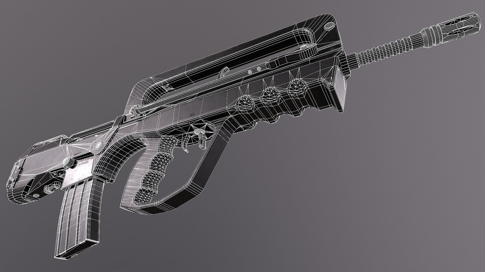 3D model FAMAS G2 Rifle VR / AR / low-poly | CGTrader