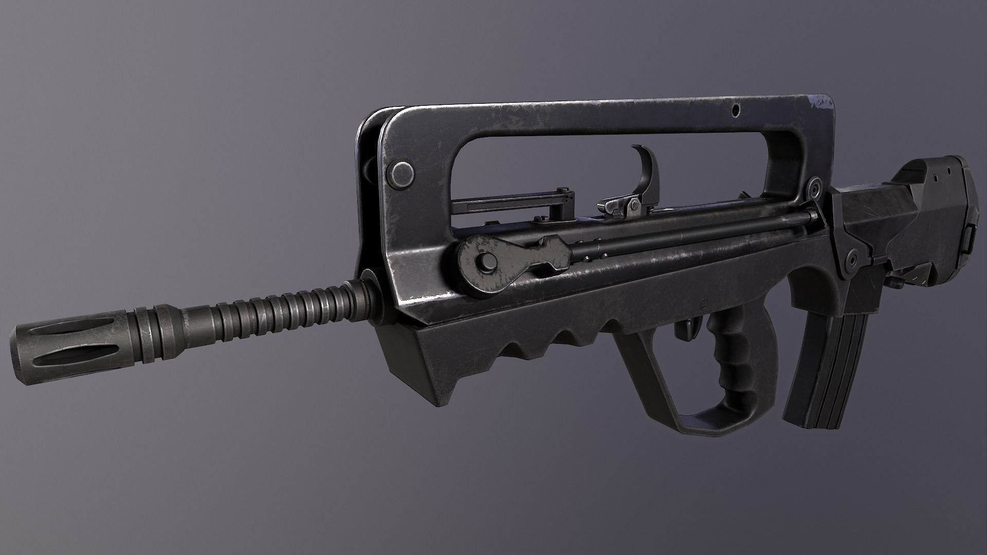 3D model FAMAS G2 Rifle VR / AR / low-poly | CGTrader