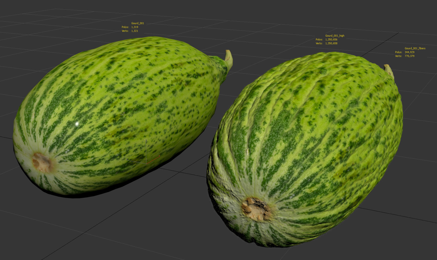 Gourd 001 3D model | CGTrader