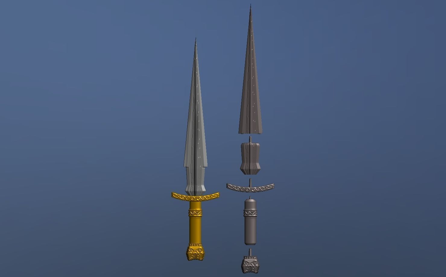 Loki Dagger - Loki Disneyplus Series 3d print model 3D model 3D ...