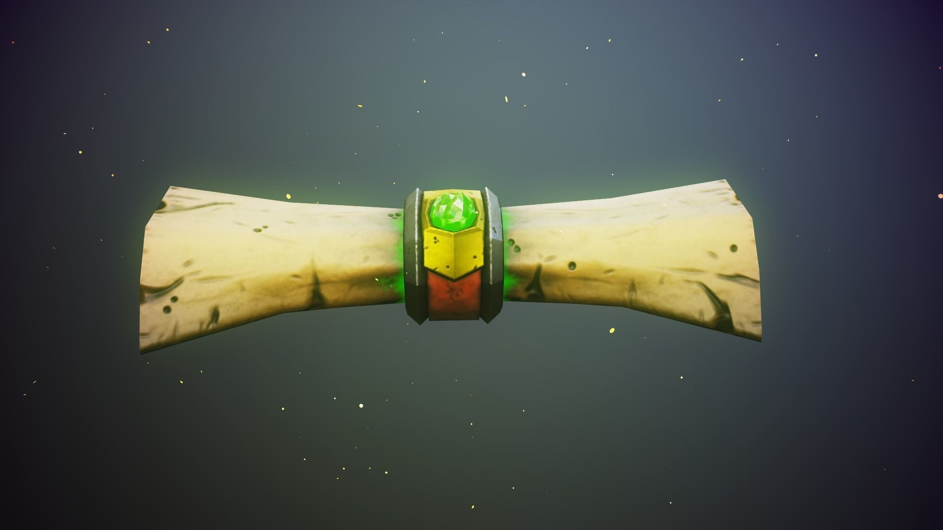 3D model Magic Scroll VR / AR / low-poly | CGTrader