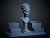 ALIEN BUST BANK MODULAR ORGANIZER 3D model 3D printable | CGTrader