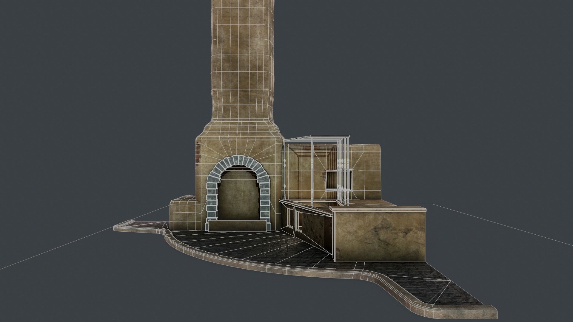 3D model Medieval furnace VR / AR / low-poly | CGTrader