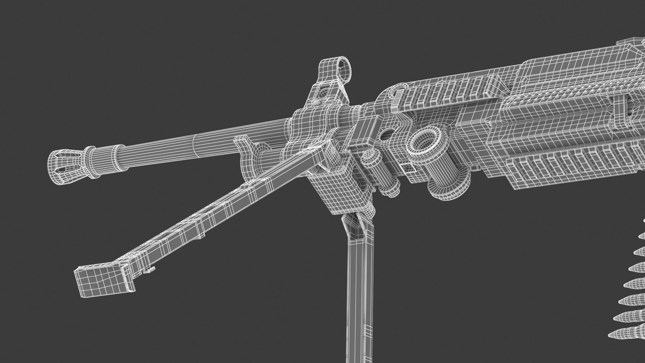 FN Minimi Mk3 3D model | CGTrader