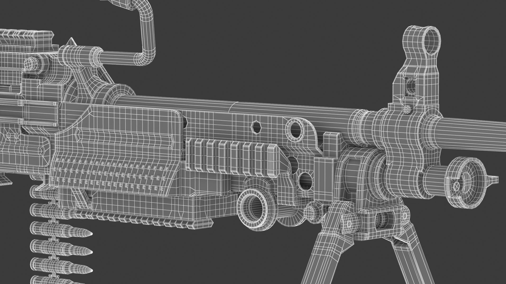 FN Minimi Mk3 3D model | CGTrader