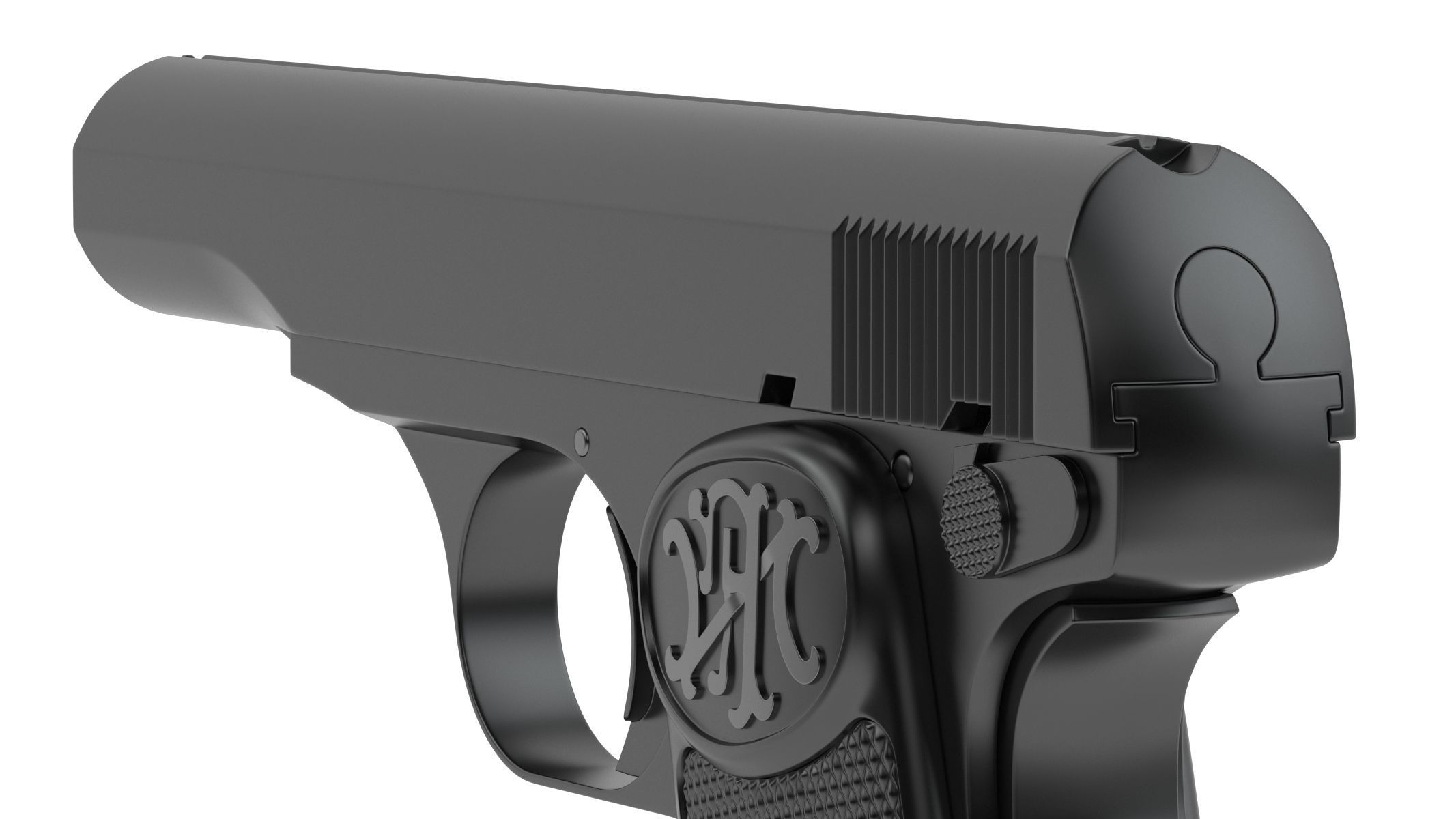 FN Model 1910 3D model | CGTrader