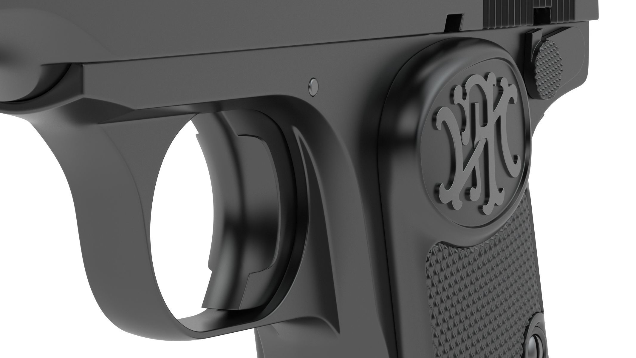 FN Model 1910 3D model | CGTrader