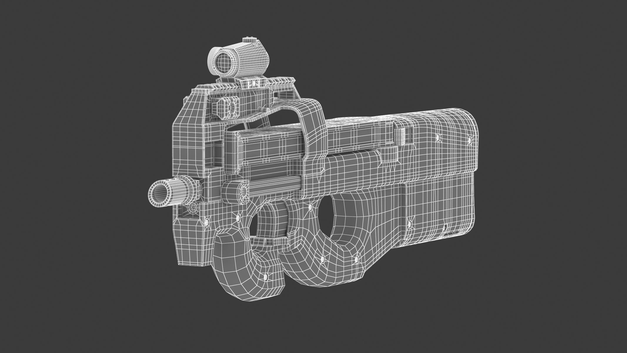 FN P90 3D model | CGTrader
