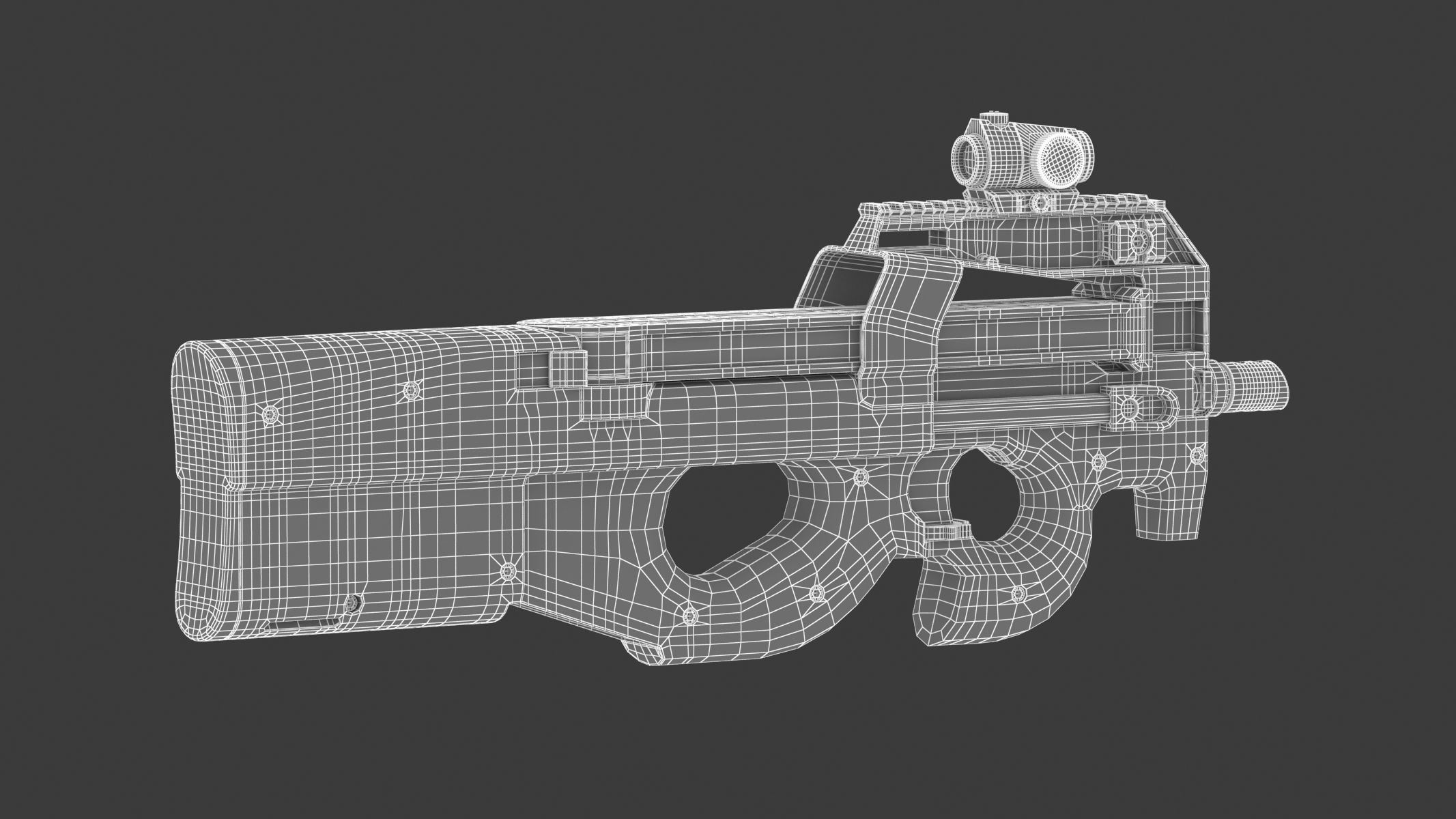 FN P90 3D model | CGTrader