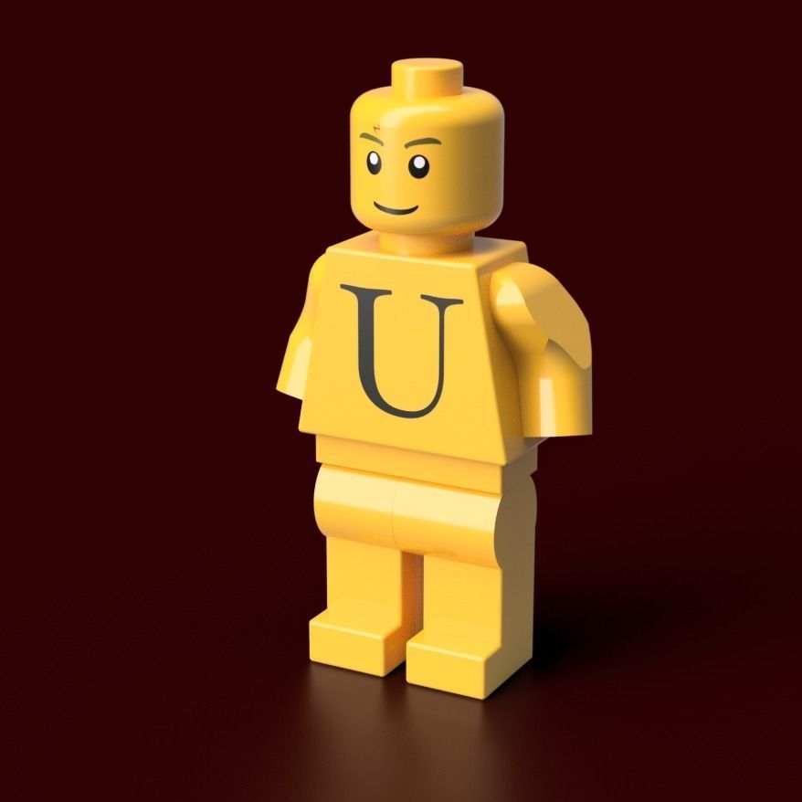 Lego Base 3D model rigged | CGTrader