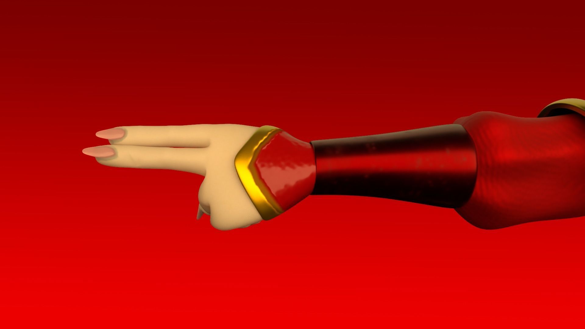 3D model Princess Azula lowpoly 3D model VR / AR / low-poly | CGTrader