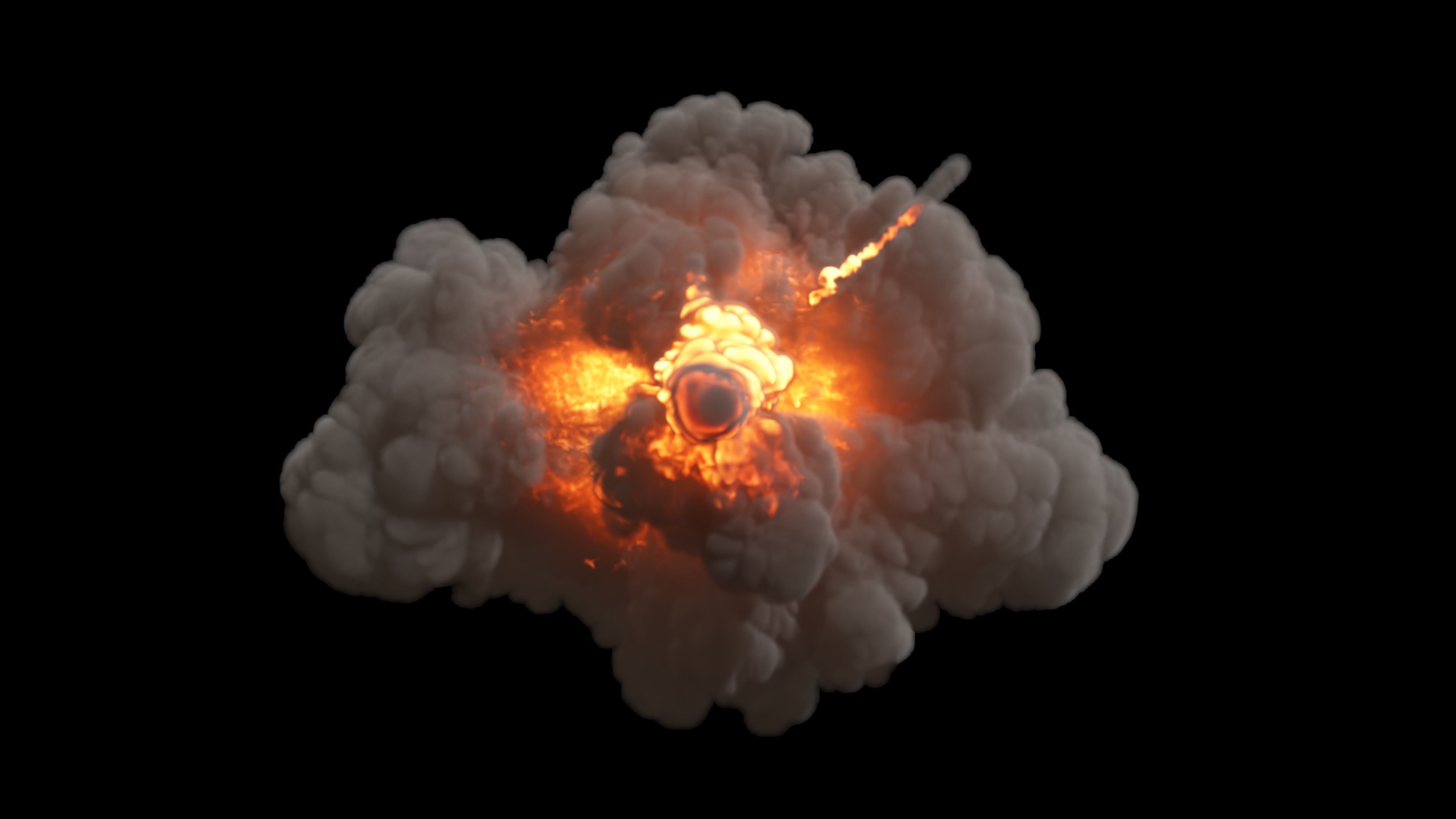 Muzzle Flash 3D model animated | CGTrader