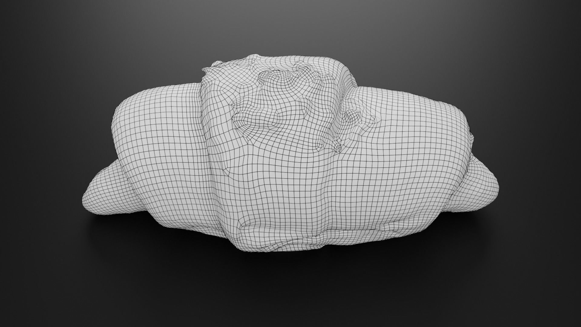 Baked roll free 3D model | CGTrader