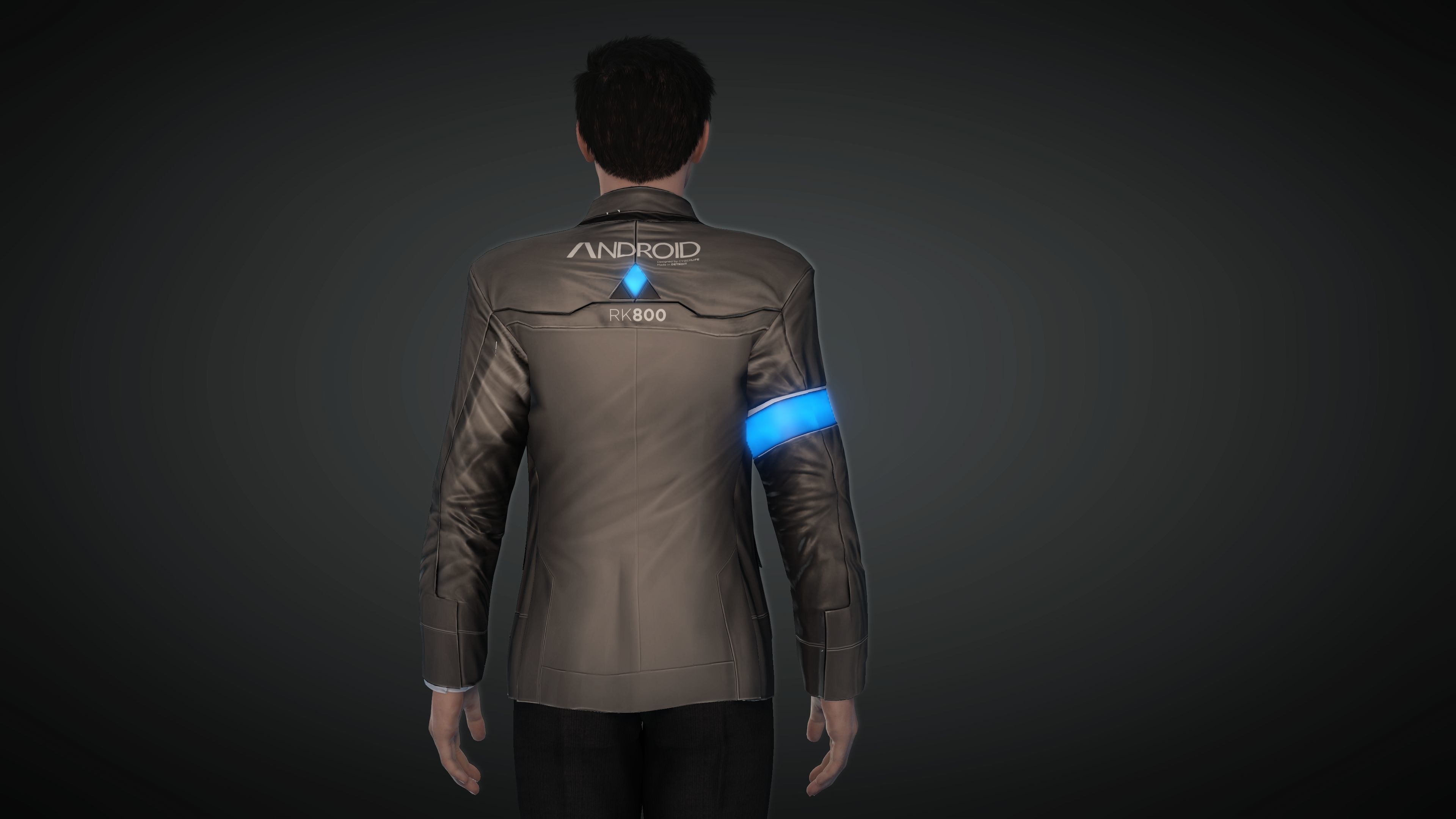 3D model detroit become human rk800 VR / AR / low-poly | CGTrader