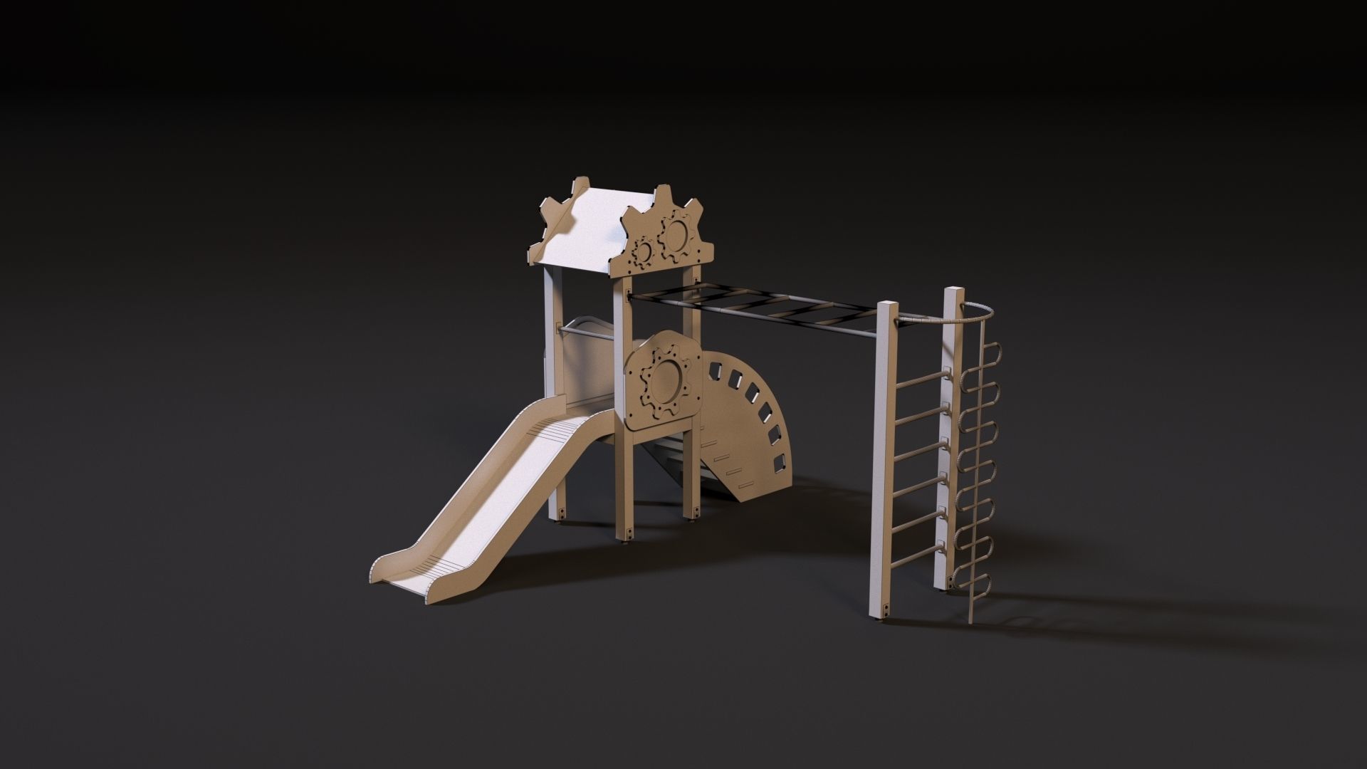 Playground series Mechanisms 3D model | CGTrader