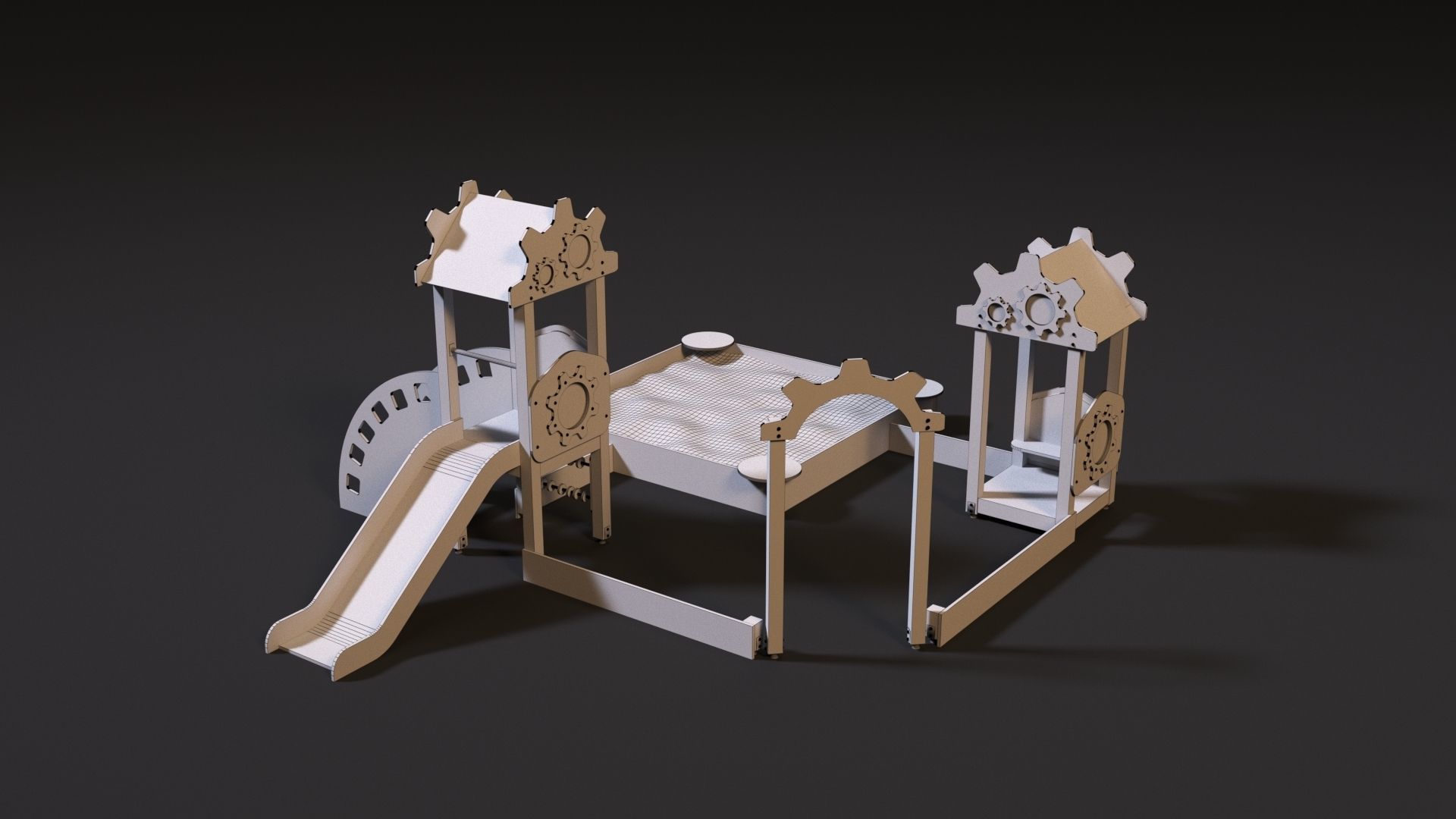 Playground series Mechanisms 3D model | CGTrader