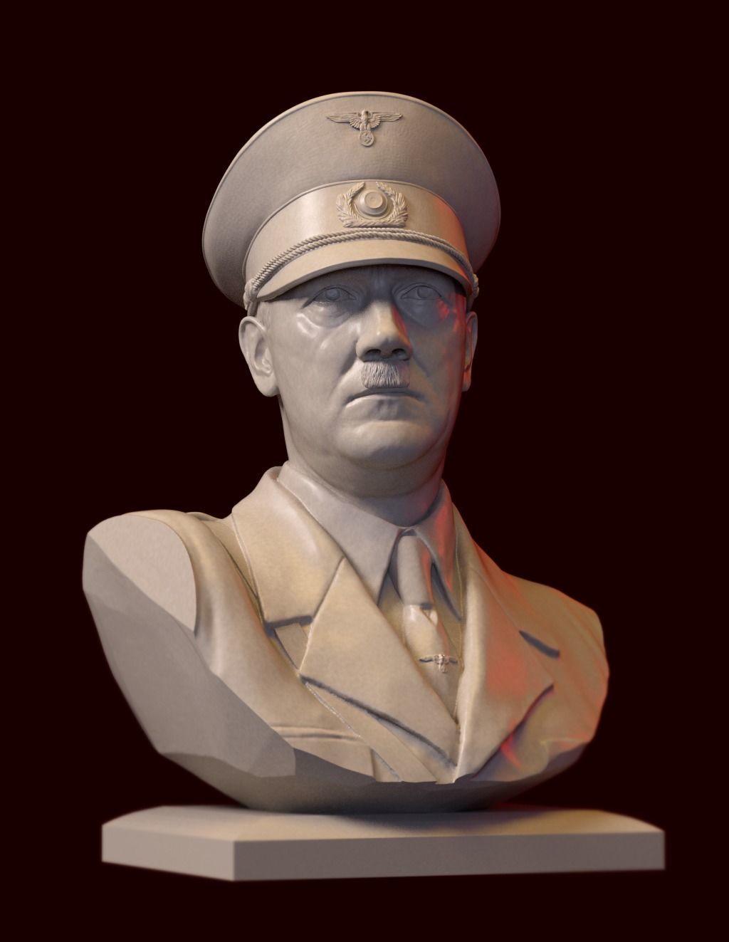 Adolf Hitler 3D model 3D printable | CGTrader
