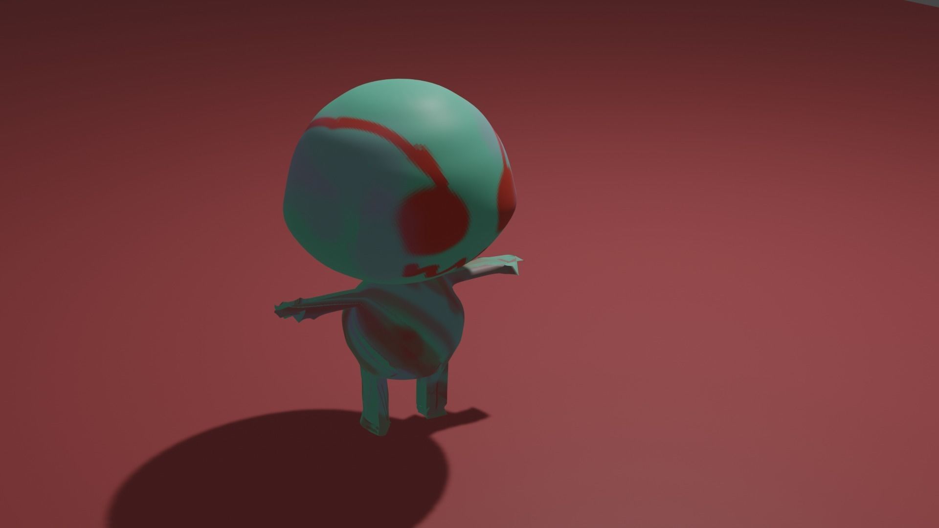 red eye zero 3D model | CGTrader