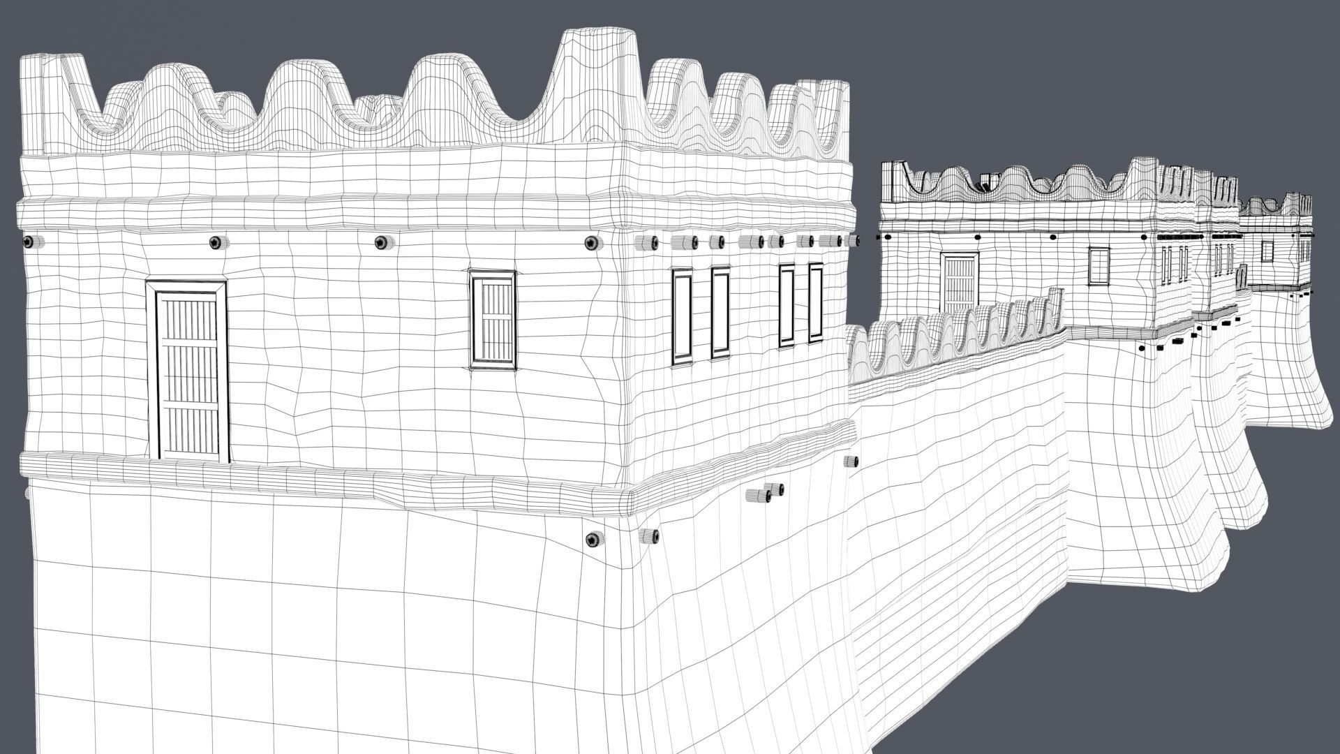 Hittite Fortification 3D model | CGTrader