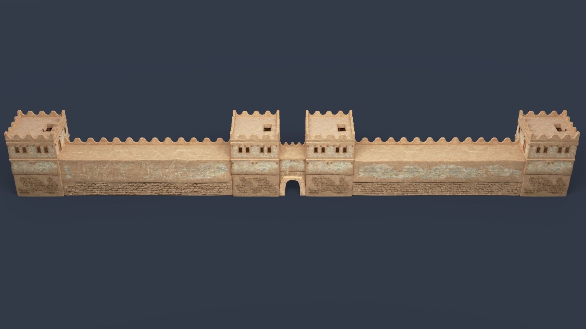 Hittite Fortification 3D model | CGTrader