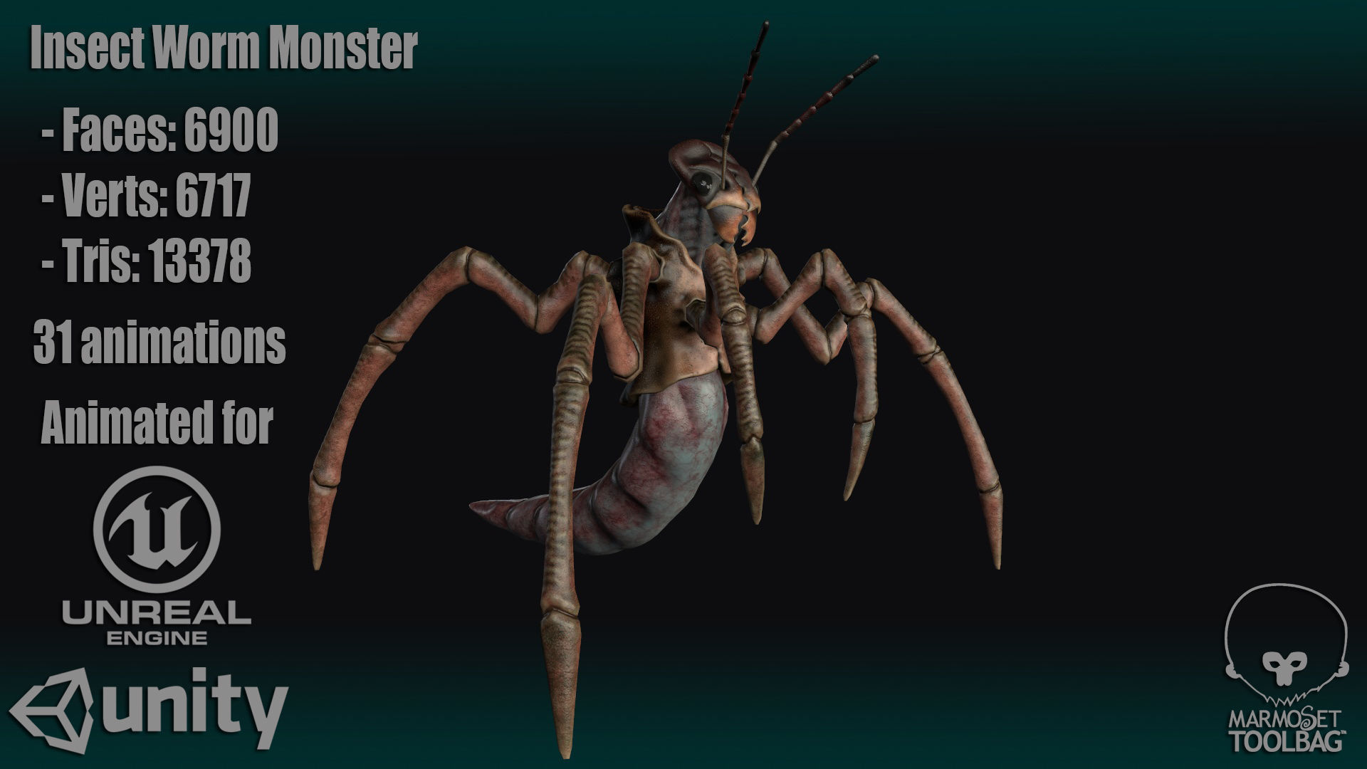 3D Model Collection Shell Monsters Pack VR / AR / low-poly | CGTrader