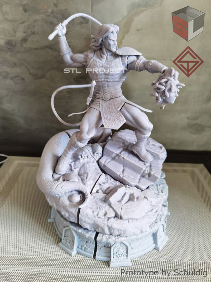 Simon Belmont 3D model 3D printable | CGTrader
