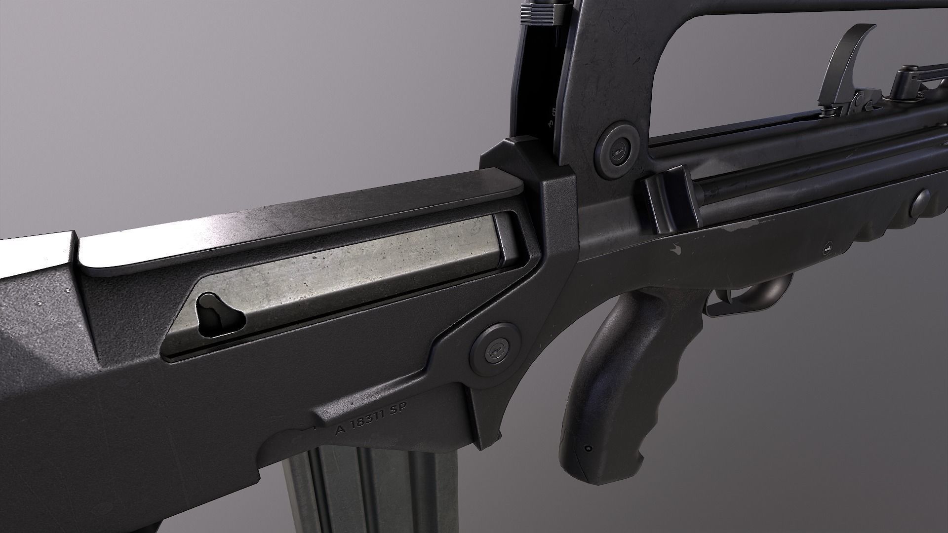 3D model FAMAS F1 Rifle VR / AR / low-poly | CGTrader