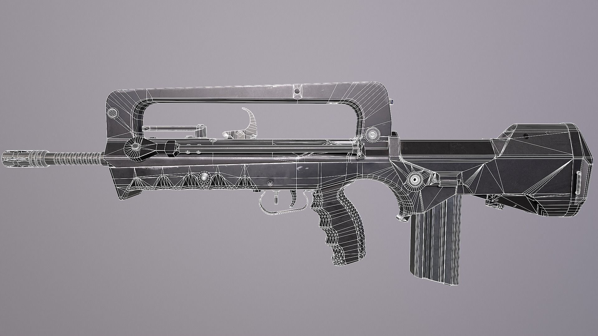 3D model FAMAS F1 Rifle VR / AR / low-poly | CGTrader