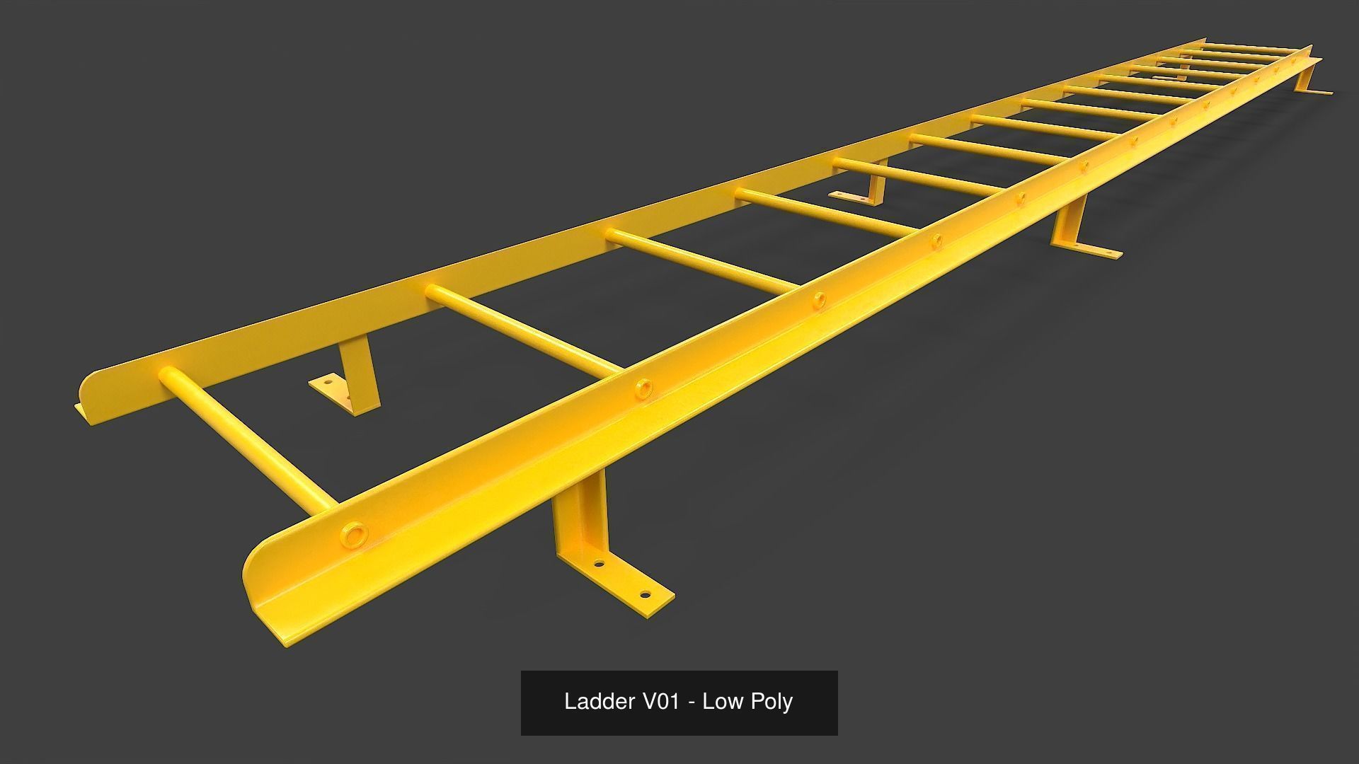 Ladders Collection - Low Poly ladder VR / AR / low-poly | CGTrader