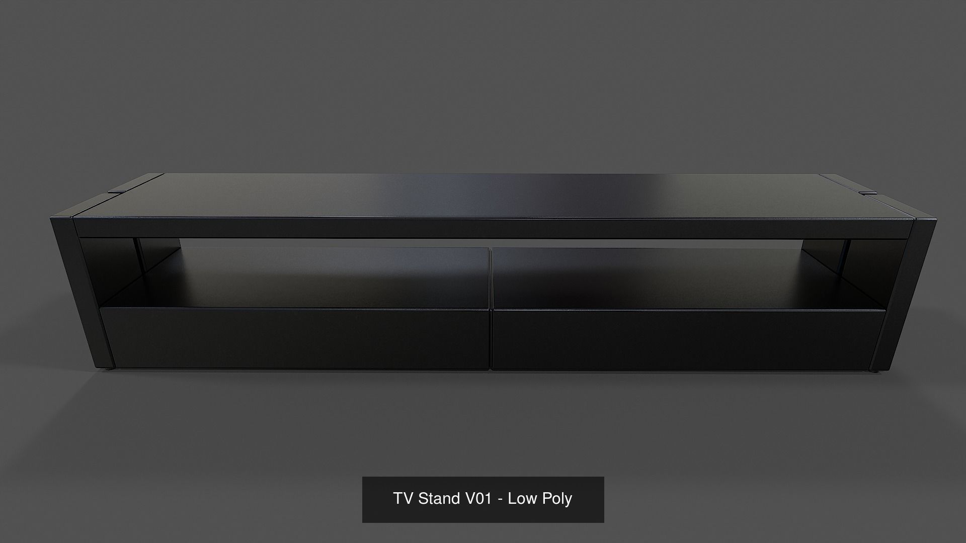 TV Stands Collection - Low Poly VR / AR / low-poly | CGTrader